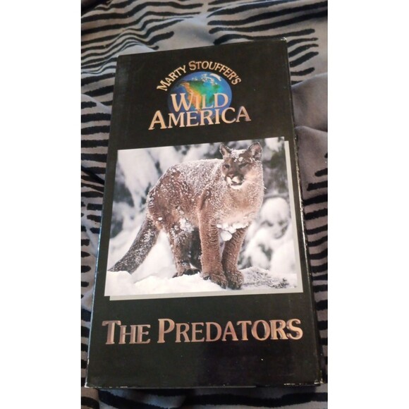 Media | Marty Stouffers Wild America The Predators Vhs 1994 Vintage ...